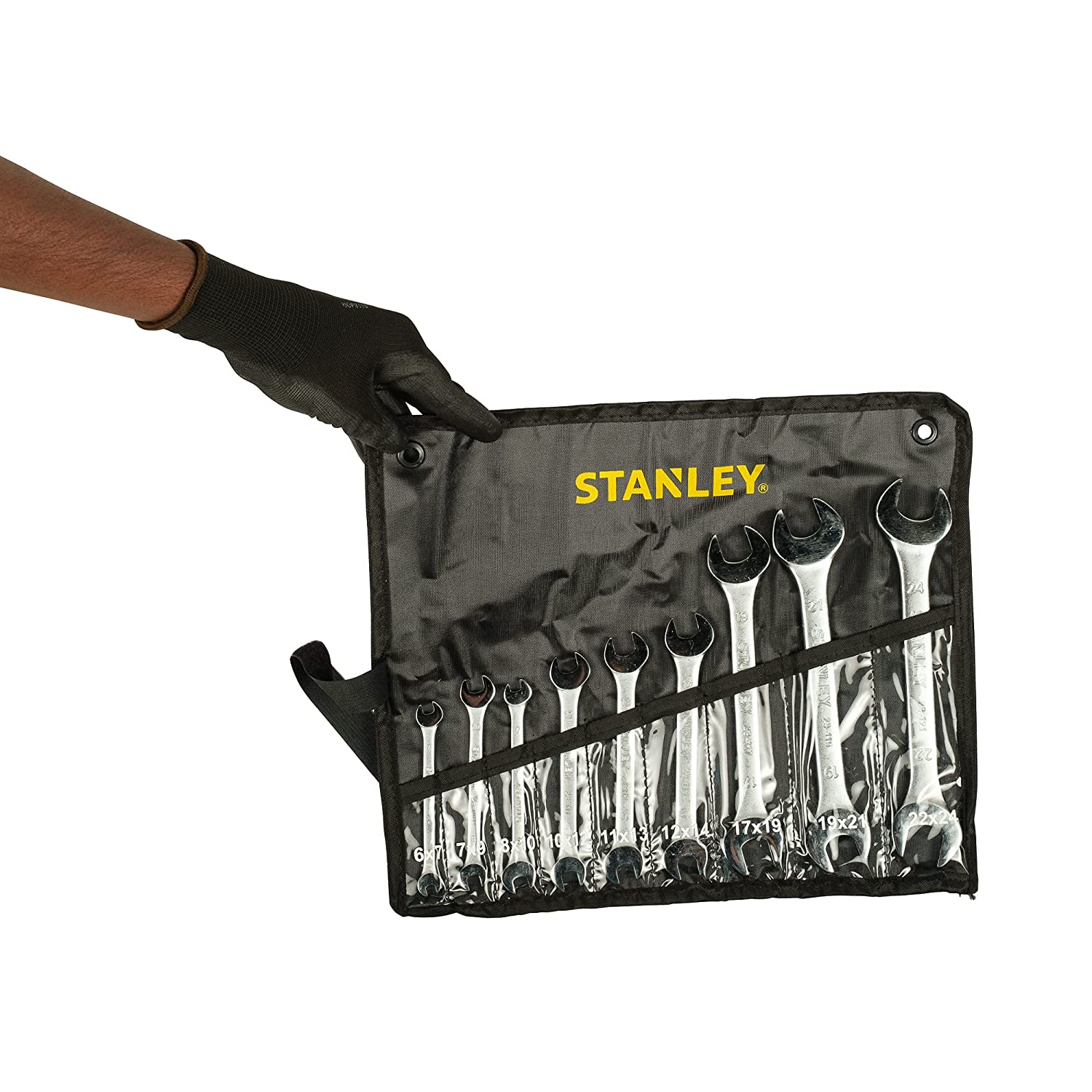 Stanley STMT23124 Double Ended Open Spanner Set - 9 Pcs - procuredeals